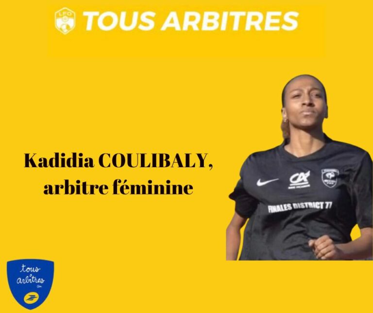 Interview Kadidia COULIBALY, arbitre féminine – Association Nîmes Olympique